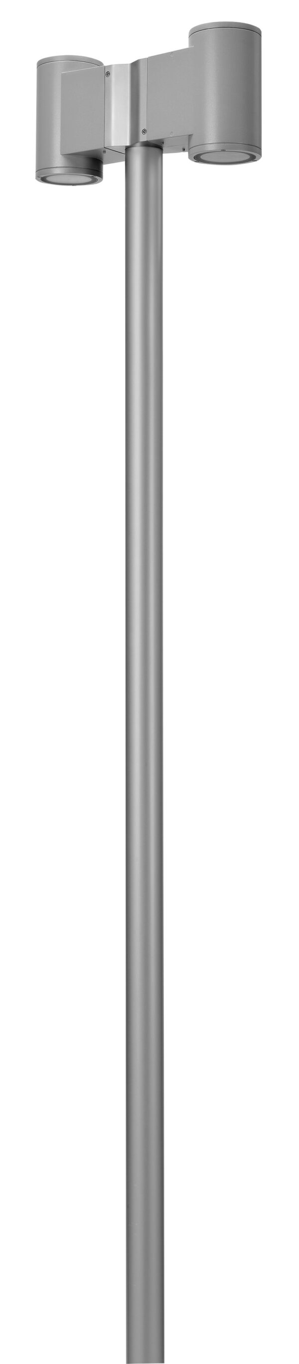 TECH POLE ROUND / SINGEL ELLER DUBBEL RUND ARMATUR IP65 | TUPEX Sverige